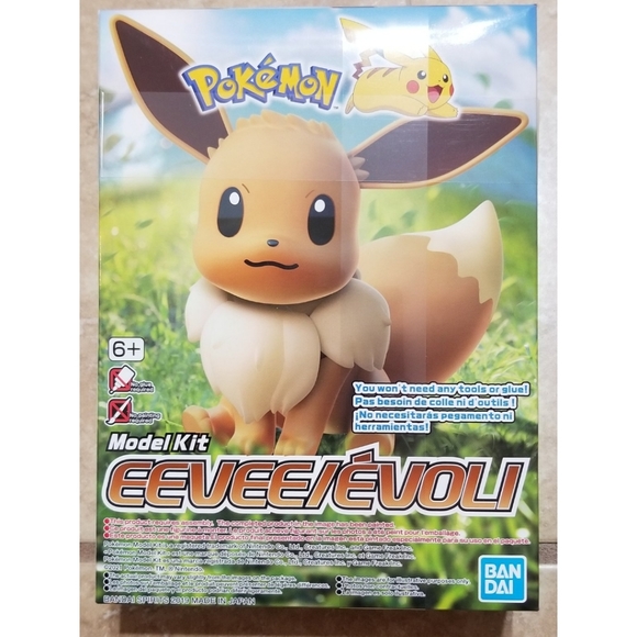Pokemon | Toys | Bandai Pokemon Eevee Model Kit | Poshmark